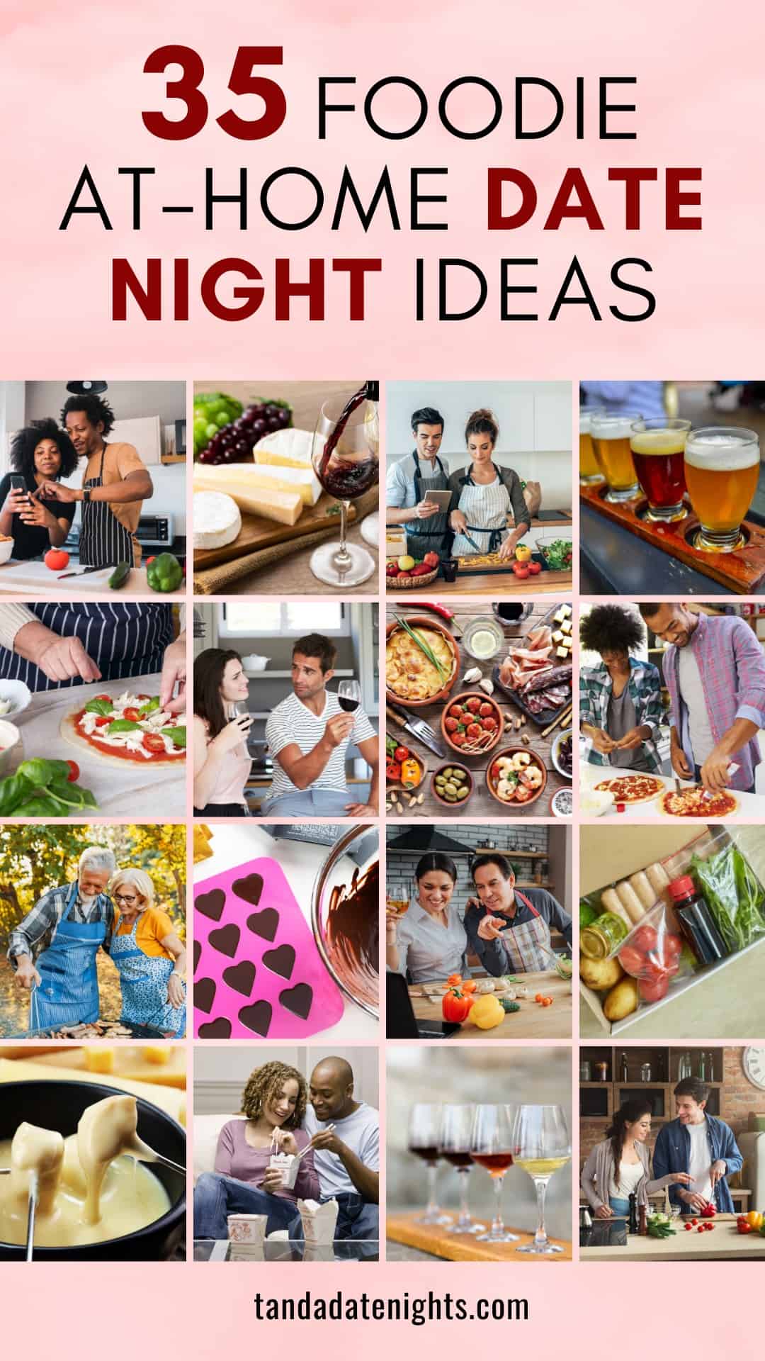 35 Date Ideas At Home for Foodie Couples - T&A Date Nights
