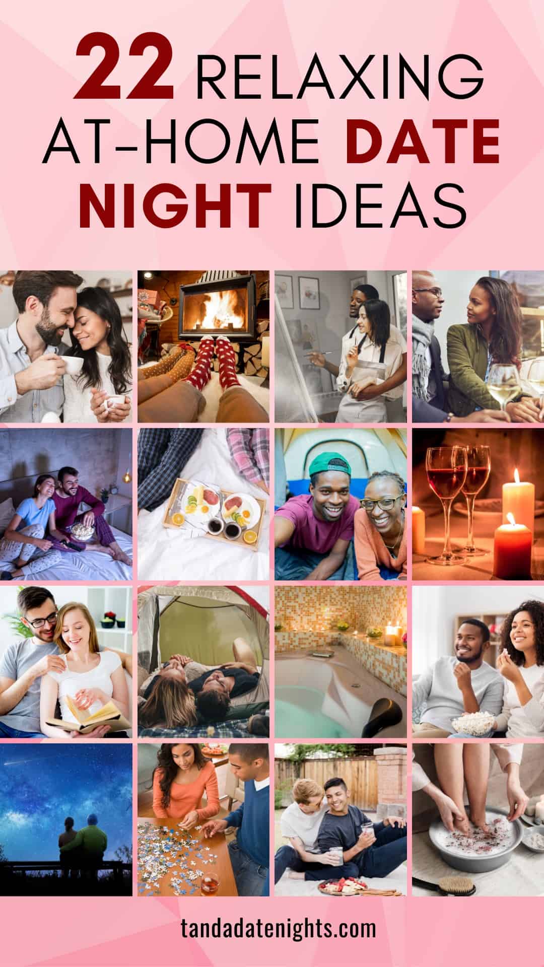 22 Relaxing At-Home Date Ideas - T&A Date Nights